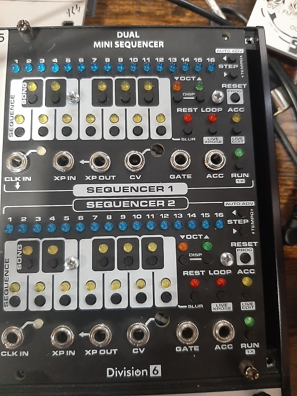 Division6 Dual Mini Sequencer | Reverb