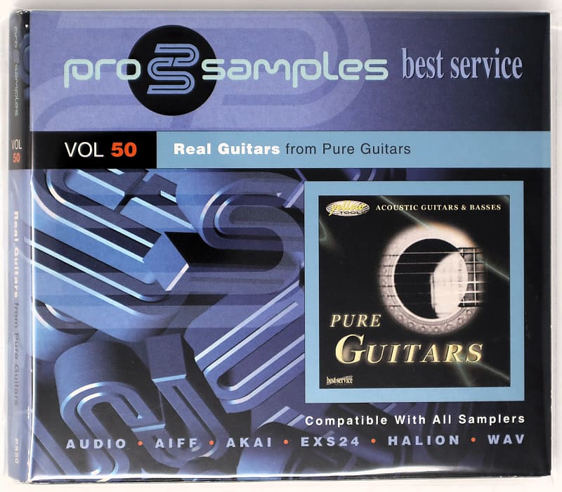 Best Service Pro Samples Vol.50 Real Guitars | Reverb Deutschland