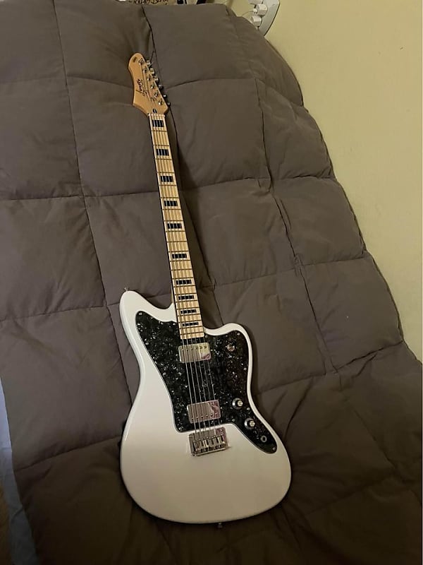 Firefly Baritone Jazzmaster - Gloss White | Reverb