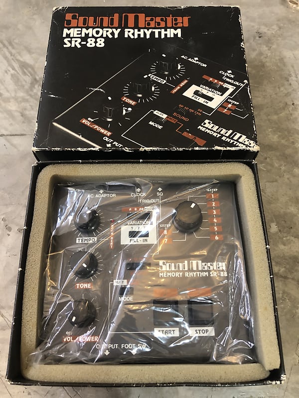 Sound Master SR-88 - Brand New Vintage Analog Drum Machine | Reverb