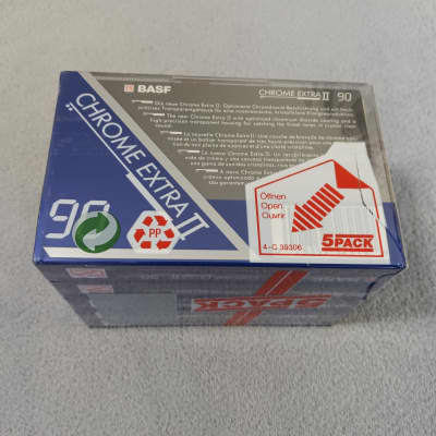 5-pack BASF Chrome Extra II 90 | Reverb