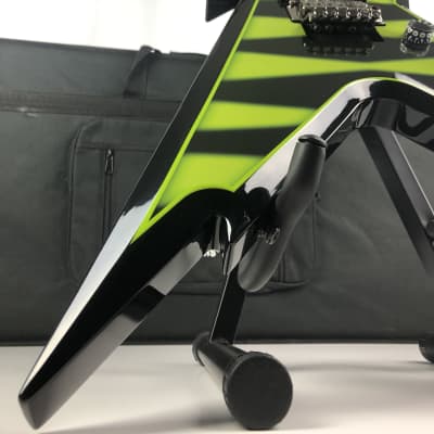 Dean Dimebag Dime Razorback Slime Green Bumblebee 6 String | Reverb