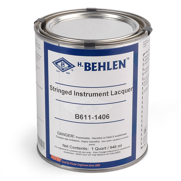 Behlen Nitrocellulose Stringed Instrument Lacquer | Reverb