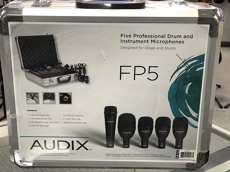 Audix FP5 5 Piece Drum Mic Pack | Reverb