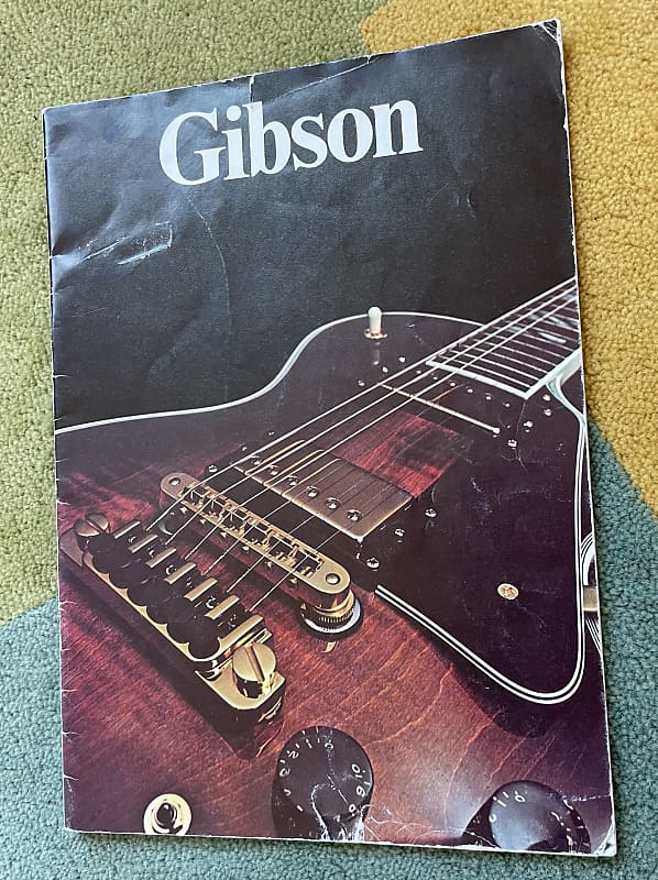 Gibson Catalogue Norlin era 22 pages 80s | Reverb