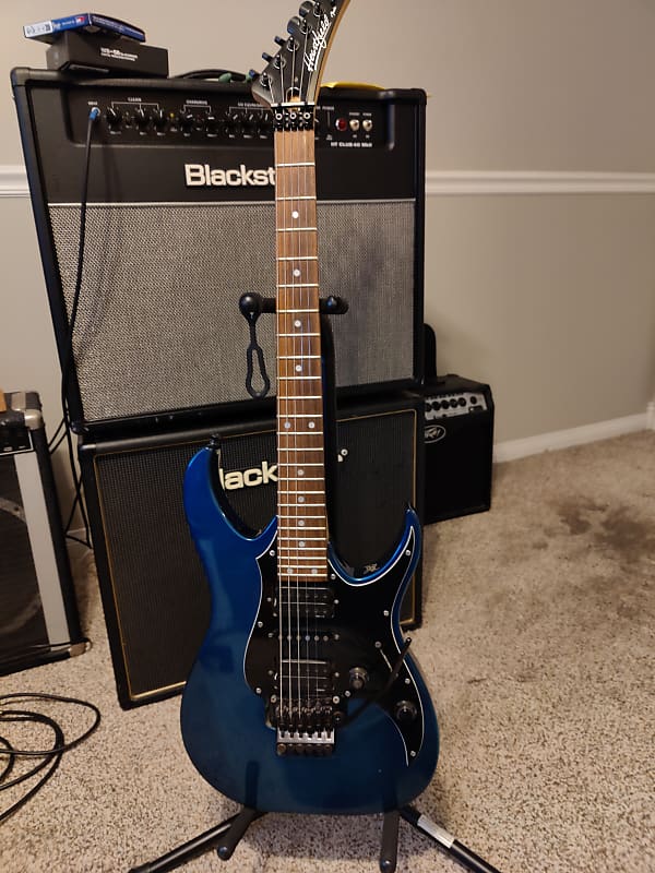 Fender Heartfield Talon 1991 - Midnight Blue | Reverb