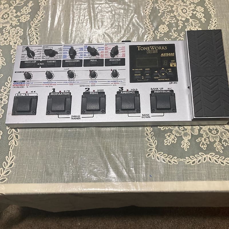 Korg TONEWORKS LATE 90`S EARLY 2000`S - SILVER | Reverb