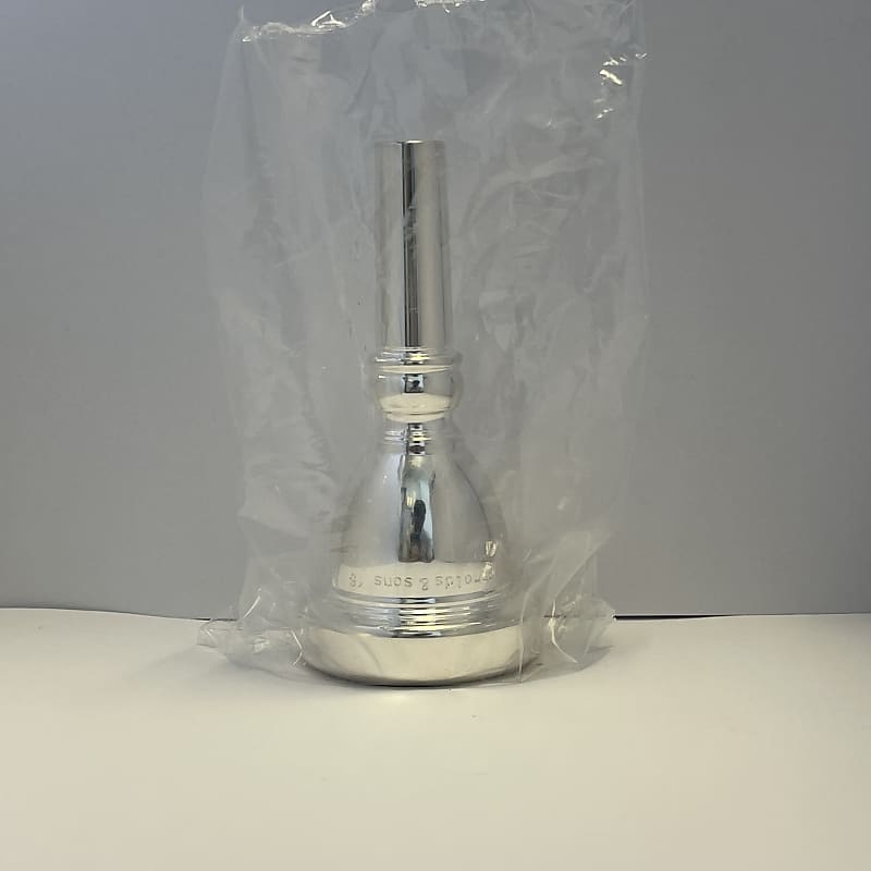 Arnolds & Sons Tuba Mouthpiece 18 Silver Plated | Reverb