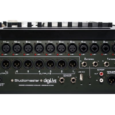 Studiomaster Digilive 16 Ch Digital Mixing Desk With | Reverb UK