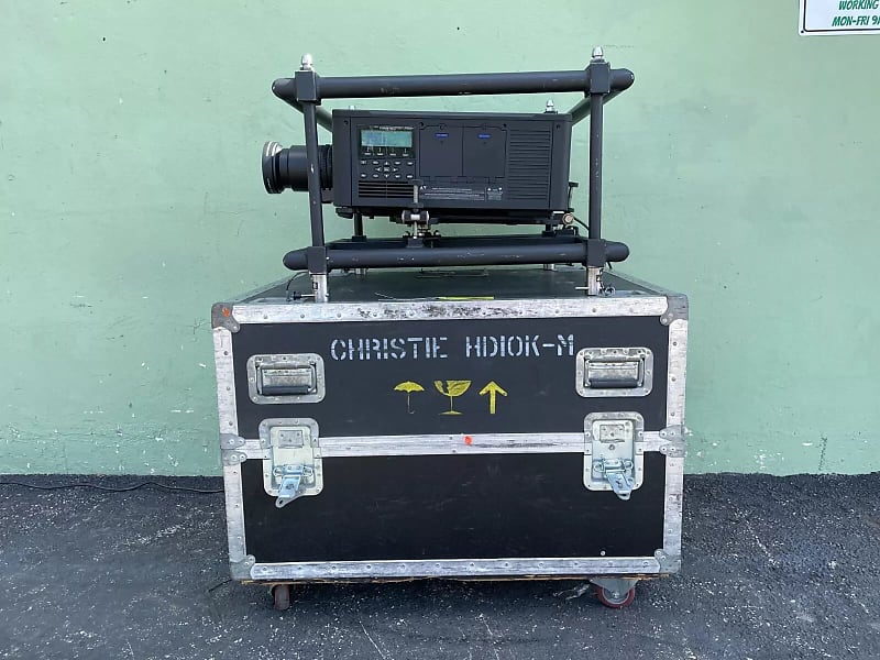 Christie HD10K-M 1 Projector W/Case #2488 (One)THS | Reverb