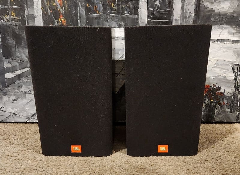 JBL Vintage JBL M5 Speakers Black 80s | Reverb