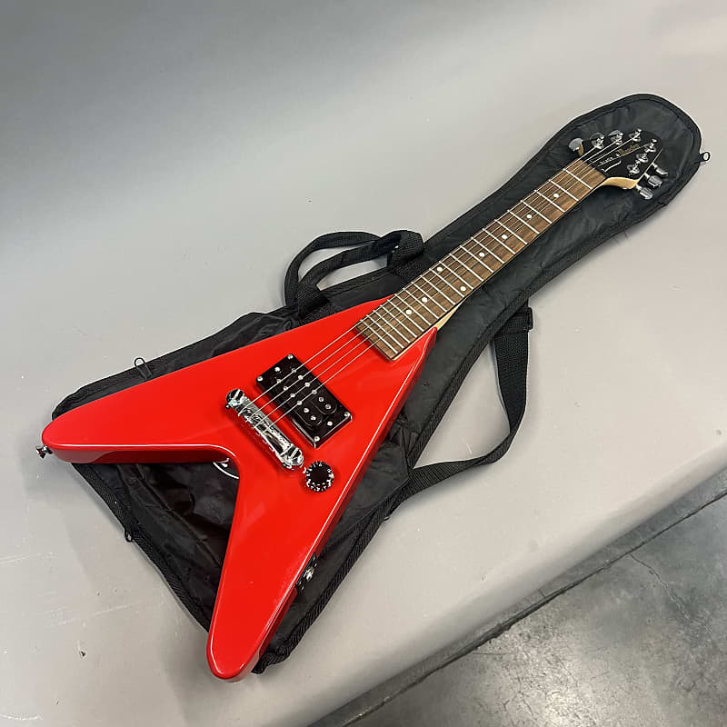 Maestro Roadie Mini Flying V - Red | Reverb