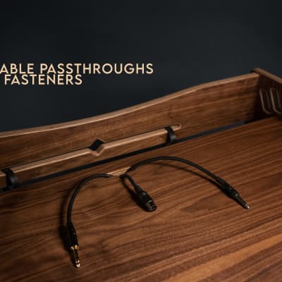 Munstre Composer desk workstation - Walnut recording studio | Reverb