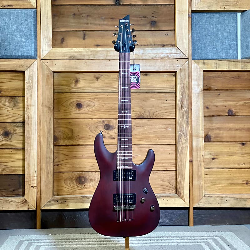 Schecter Omen-7 Walnut Satin WSN 7-String | Reverb Canada
