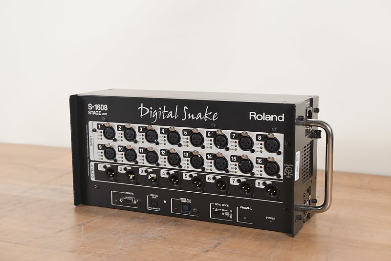 Roland S-1608 16x8 Digital Audio Snake (church owned) CG00L9X | Reverb