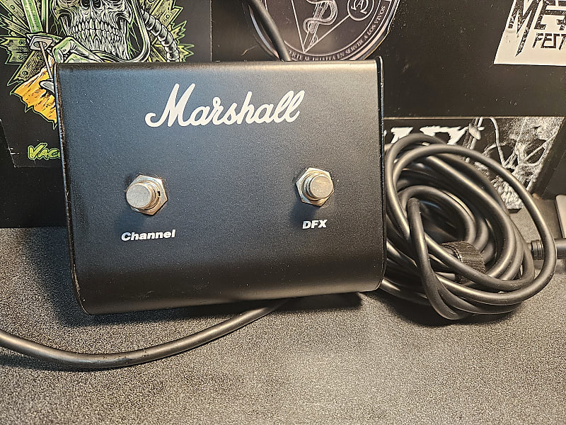 Marshall Pedl-90004 footswitch 2 switch dfx | Reverb