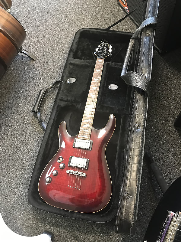 Schecter Diamond Series C-1+ Left Handed electric solid body | Reverb