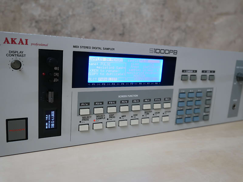 Akai • S1000PB MIDI Stereo Digital Sampler (1988) /// | Reverb