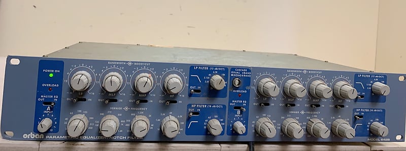 Orban 642B 2-Channel 4-Band Parametric Equalizer - very good | Reverb