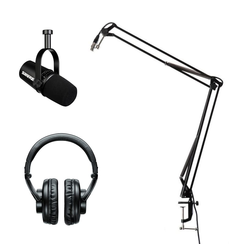 Mint Shure MV7-1000-PK2-K USB / XLR Podcast Microphone, | Reverb