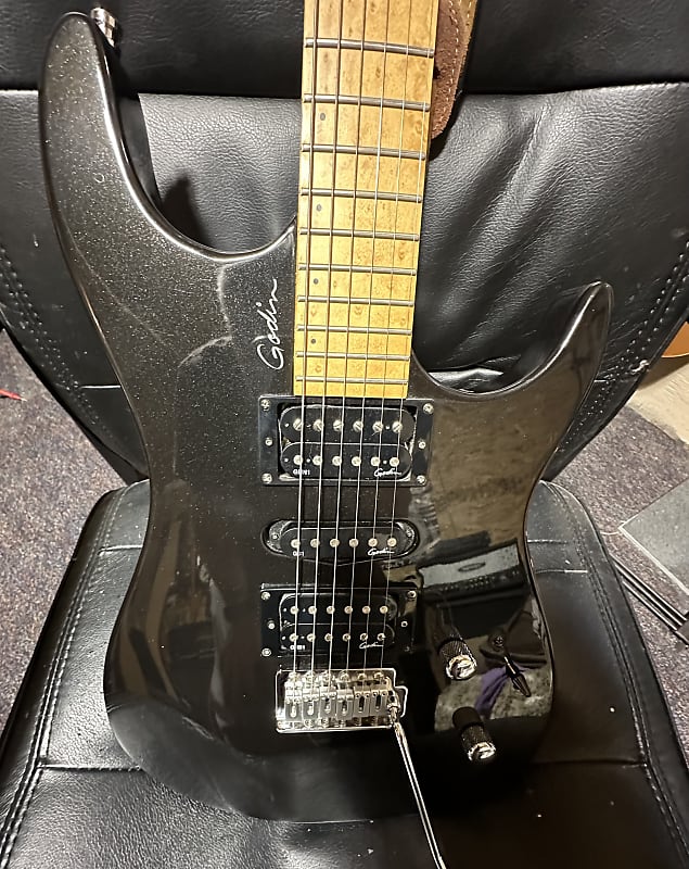Godin Freeway 2005 - Metallic black | Reverb