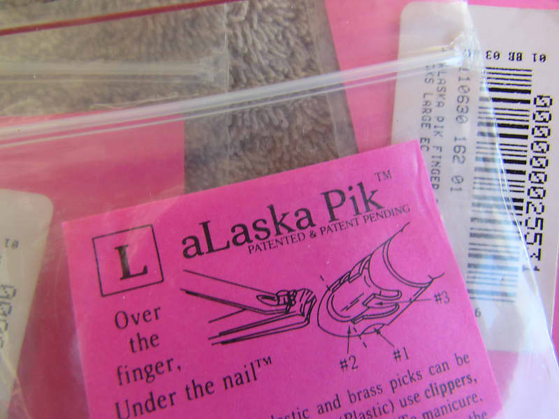 aLaska Pik Alaska Pik Trimmable Fingerpicks NOS Set Of 3 | Reverb