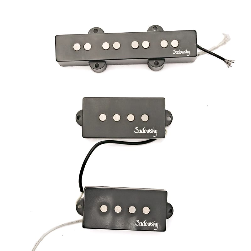 Sadowsky - P/J Pickup Set - 4-String Bass Pickup Set, 12k, | Reverb