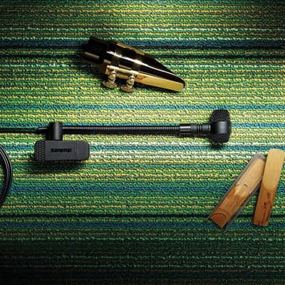 Shure PGA98H-TQG Cardioid Condenser Gooseneck Instrument Mic | Reverb