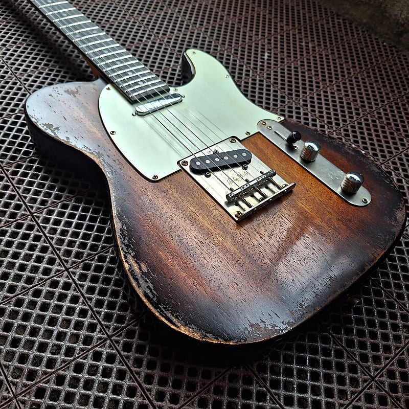 Partcaster Telecaster relic custom shop pickups | Reverb