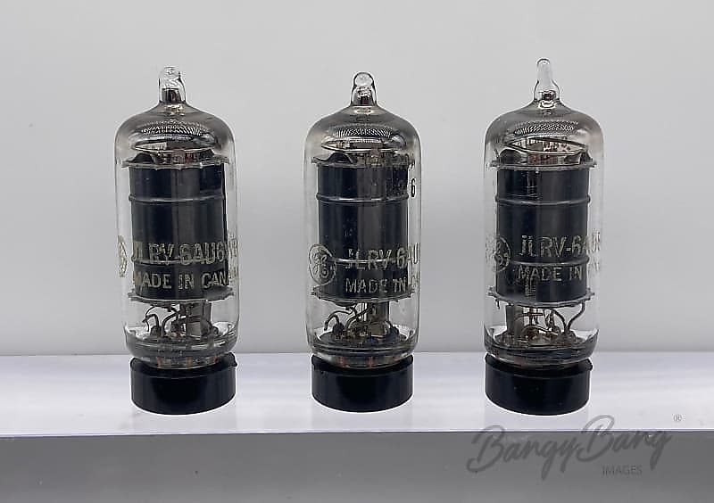 3 General Electric 6AU6/6Ж4П/ CV2524 Sharp Cutoff Amplifier | Reverb