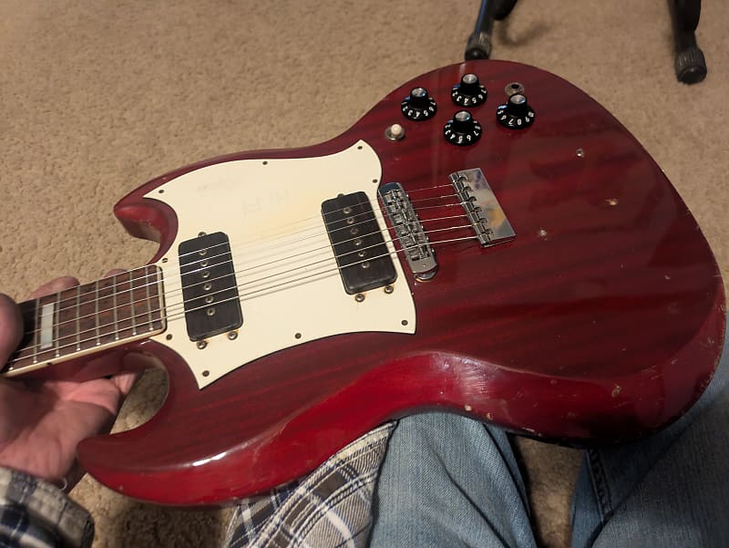 Hofner SG 174 1969 - Red | Reverb