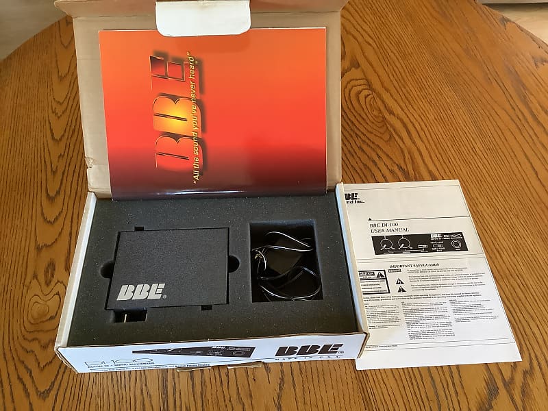 BBE Active DI-100 w/ Sonic Maximizer | Reverb