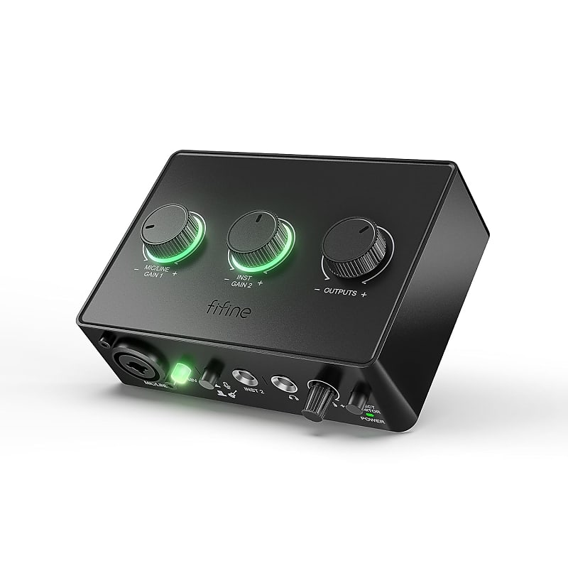 Computer Audio Interface With Xlr Microphone Input,Monitor | Reverb UK