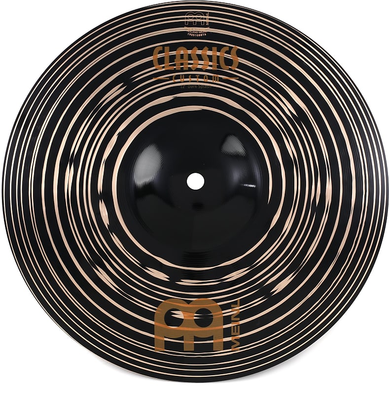Meinl Cymbals 12 inch Classics Custom Dark Splash Cymbal | Reverb