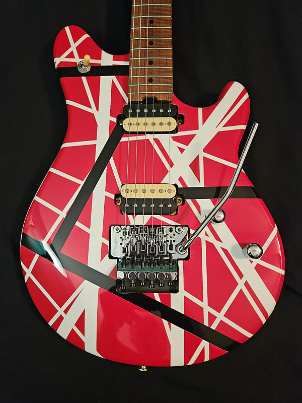 Firefly FFMN EVH 2024 - Red black/white stripes | Reverb