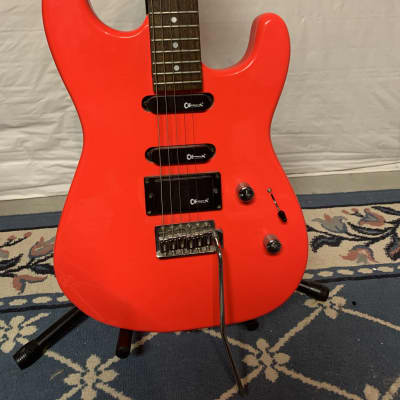 Charvel Charvette 1988 - Neon Orange | Reverb