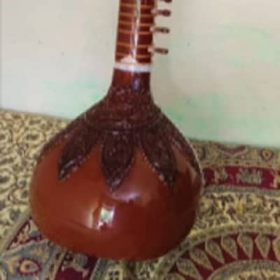 Shreeom Handicraft Sitar Ravi shankar & Nikhil Banerjee Model | Reverb