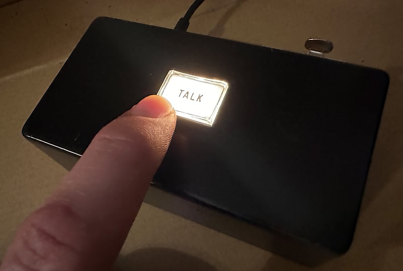 (Refurbished) Momentary 'Push to Talk' XLR Microphone | Reverb