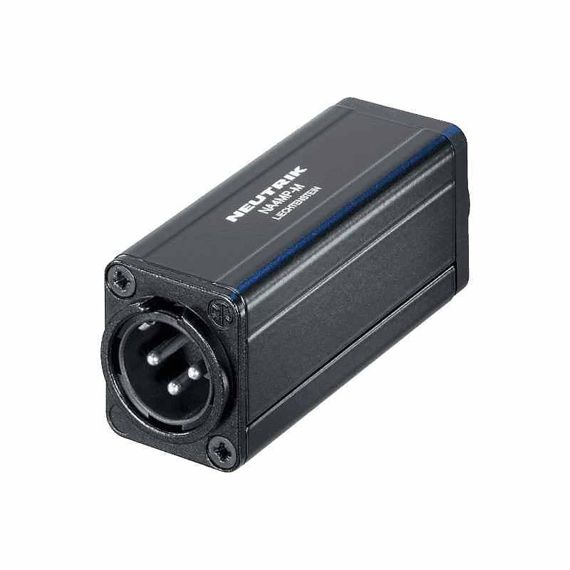 Neutrik NA4MP-M Adaptateur boitier NL4MP vers embase XLR mâle | Reverb