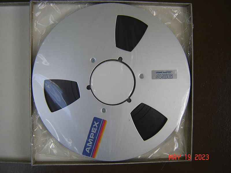 Ampex Grand Master456 tape 4 reels, 10.5" New 1/4" | Reverb