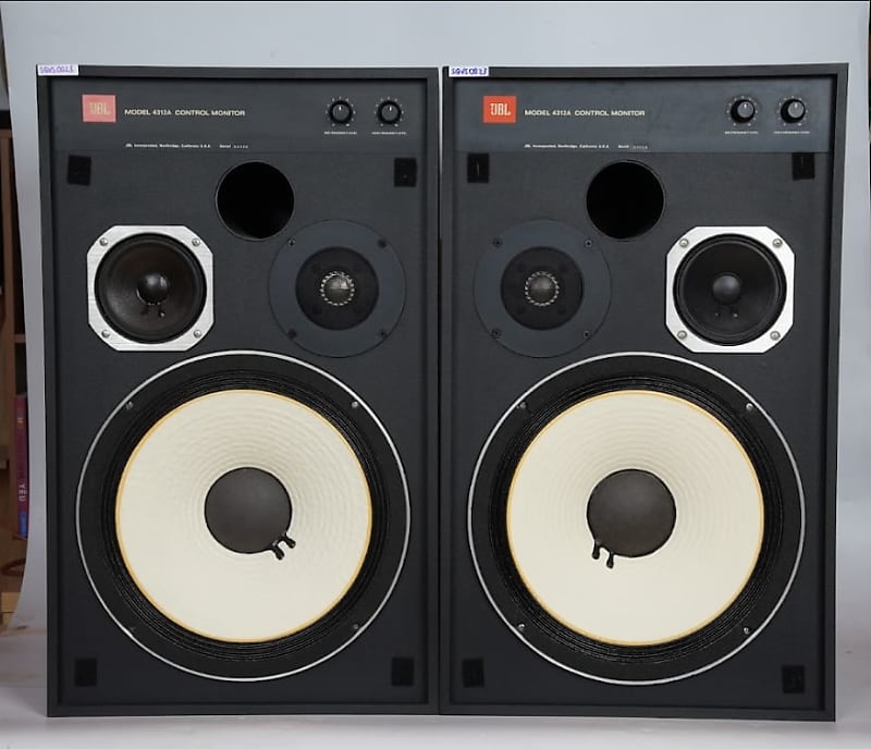 🔥Very nice JBL 4312A speakers - Incredible sound! 1 year | Reverb