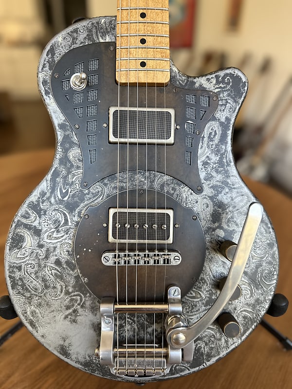 James Trussart Steelphonic 20/2 - Rusty Cream Paisley | Reverb