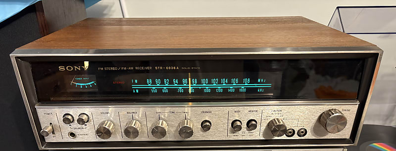 Sony STR-6036A 1971 - Wood | Reverb