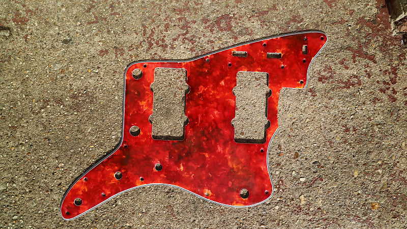 Pickguard Jazzmaster American Red Tortoise | Reverb