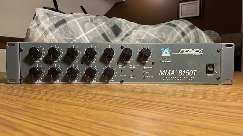 Peavey Peavey MMA 8150T - 8 Channel Modular Mixer Amplifier | Reverb
