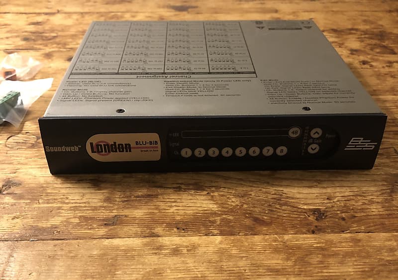 BSS SoundWEB London BLU-BIB Input Expander | Reverb