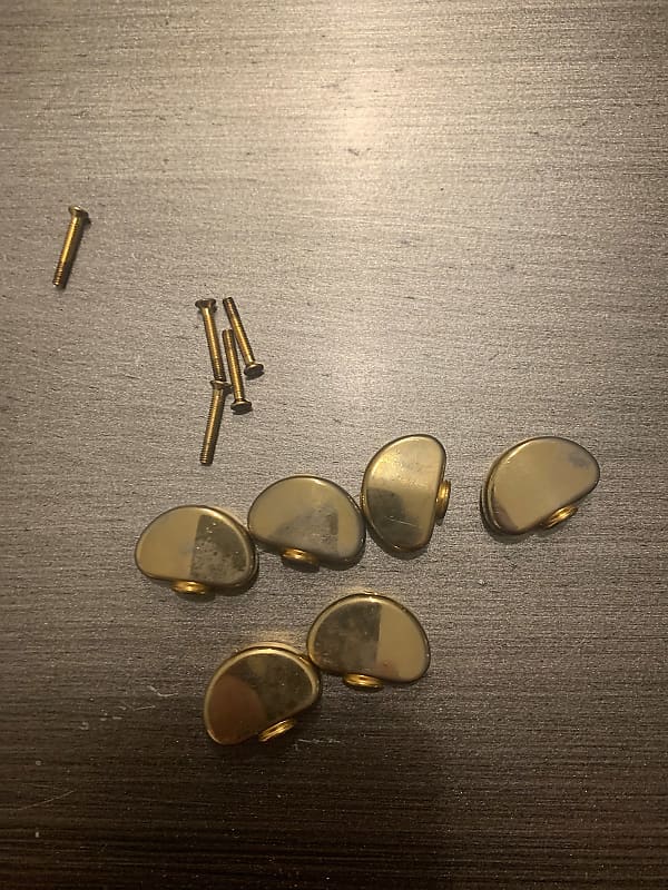 Grover Gold Kidney Bean tuner buttons | Reverb