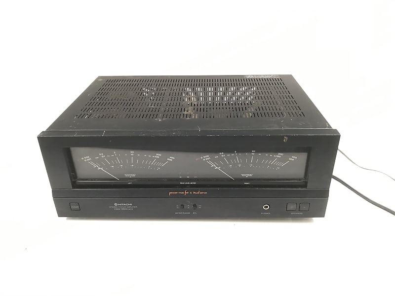 Hitachi HMA 8500 MkII Stereo Power Amplifier | Reverb UK