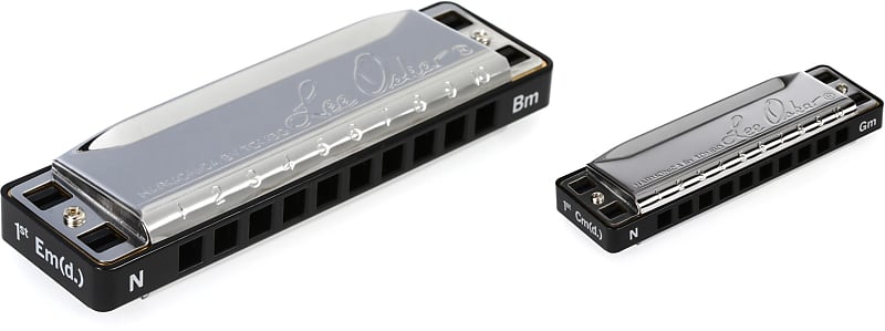 Lee Oskar Natural Minor Harmonica - Key of B minor Bundle | Reverb