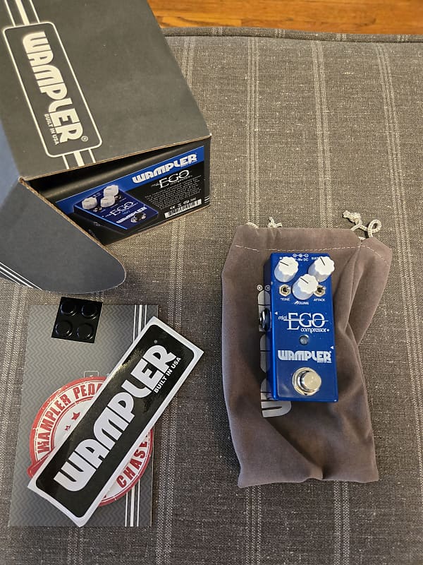Wampler Mini Ego Compressor 2010s - Blue | Reverb